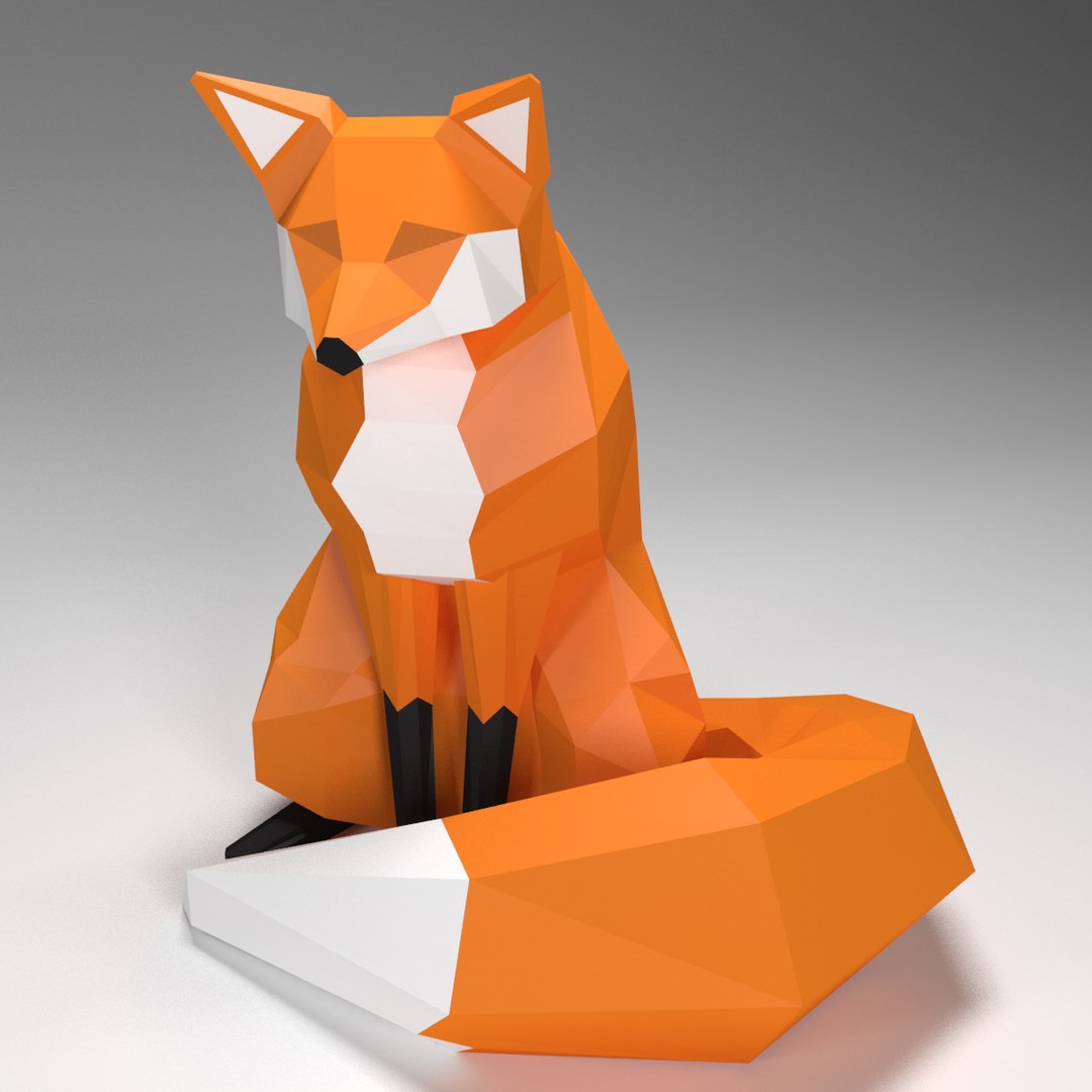 Fox Style 3d Model