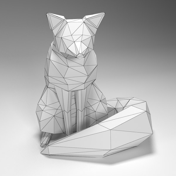 fox style 3d model