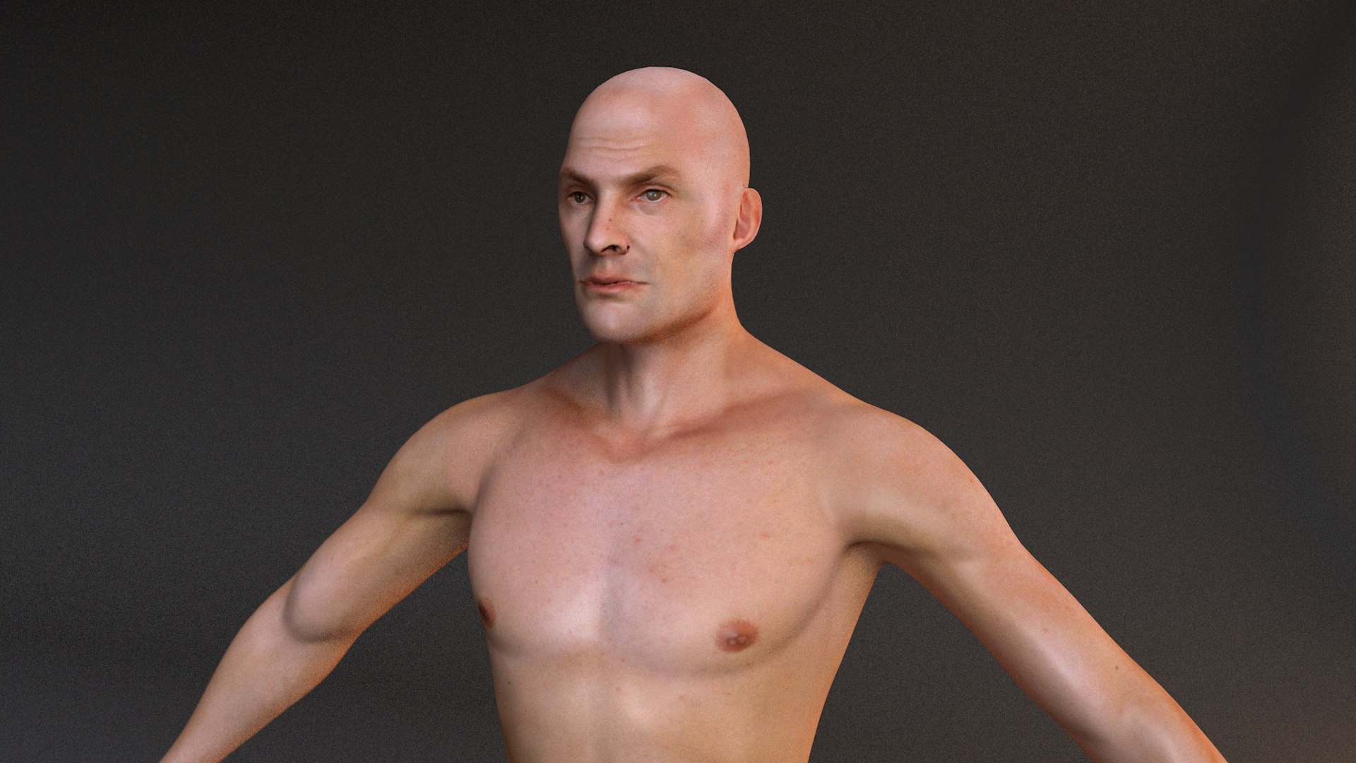 Character Male - Rigged 3d Model