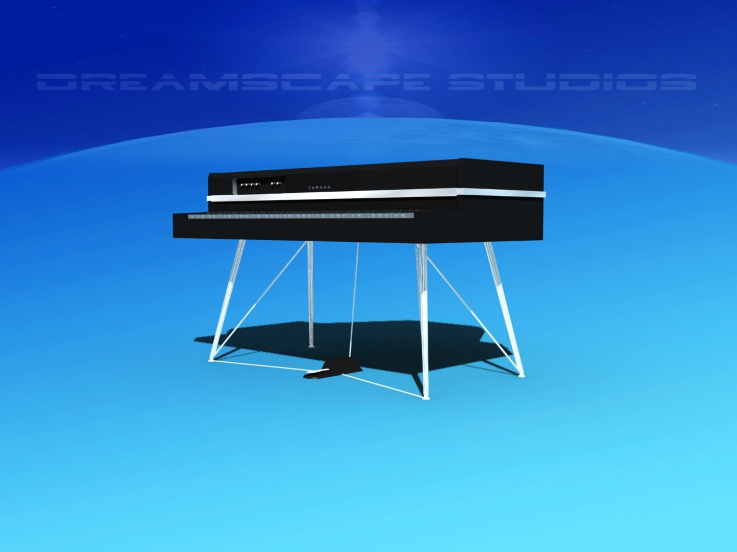 Yamaha Cp-80 Model - TurboSquid 1321075