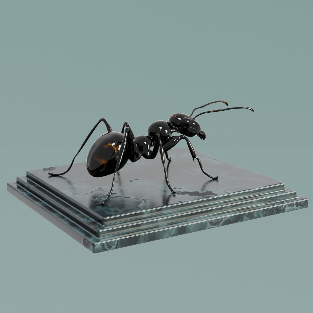 House Decoration Ant Statue 3D Model - TurboSquid 2307329