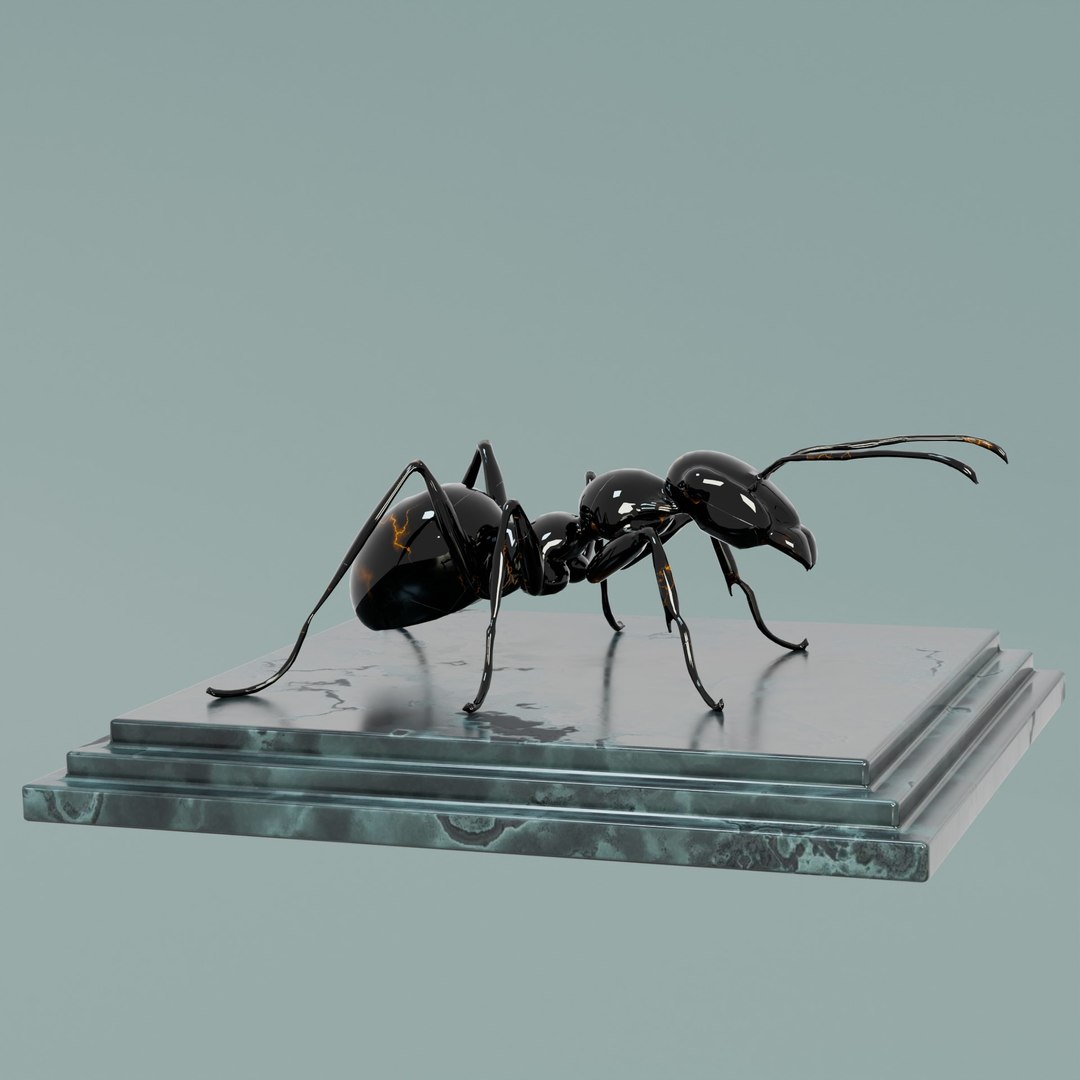 House Decoration Ant Statue 3D Model - TurboSquid 2307329