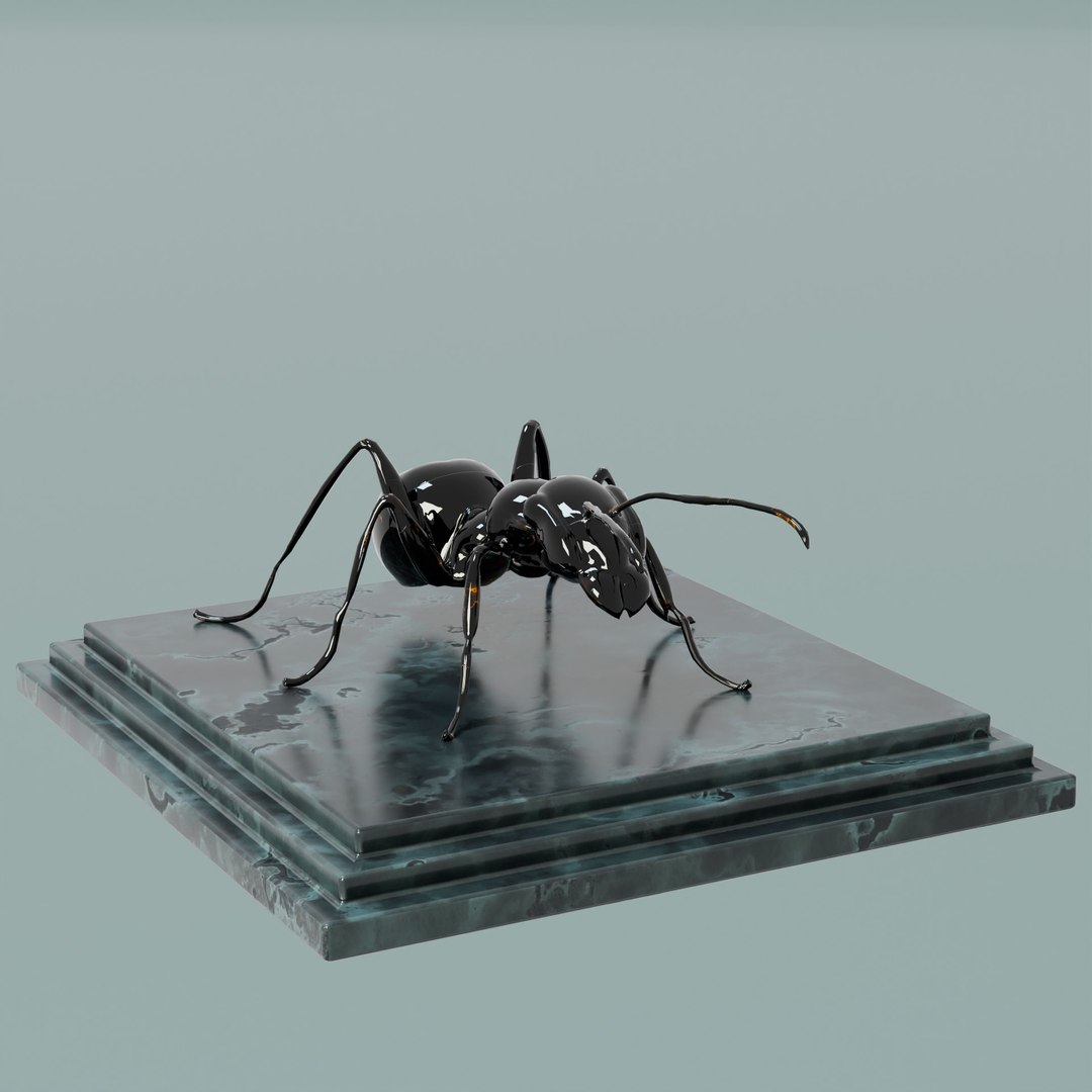 House Decoration Ant Statue 3D Model - TurboSquid 2307329