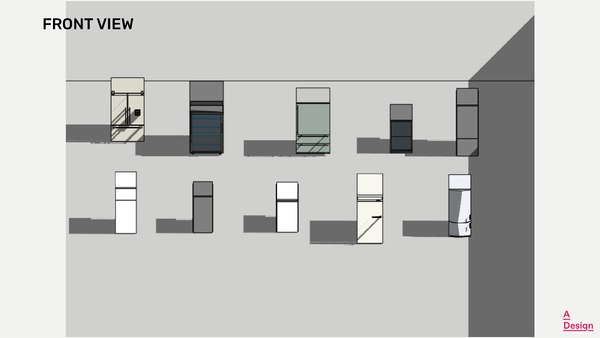 modelo 3d Refrigerador - Modelo de familia Revit - TurboSquid 2017071