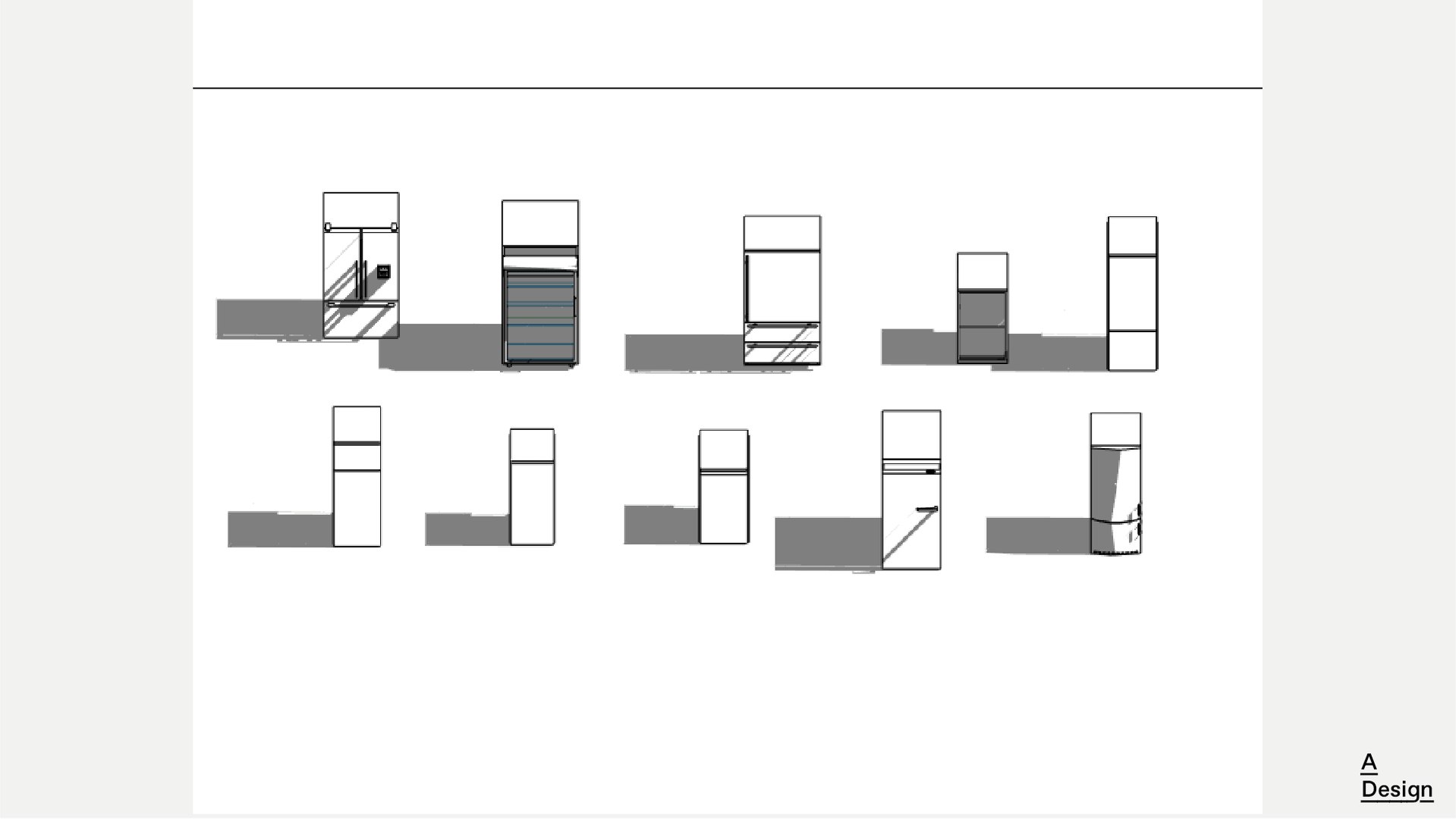Refrigerator - Revit Family Model 3D Model - TurboSquid 2017071