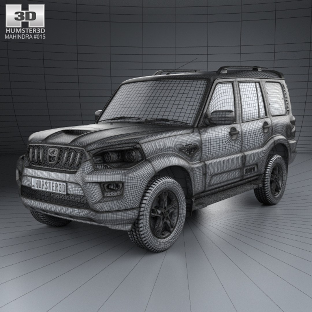 Mahindra Scorpio 2015 3D Model - TurboSquid 1259622