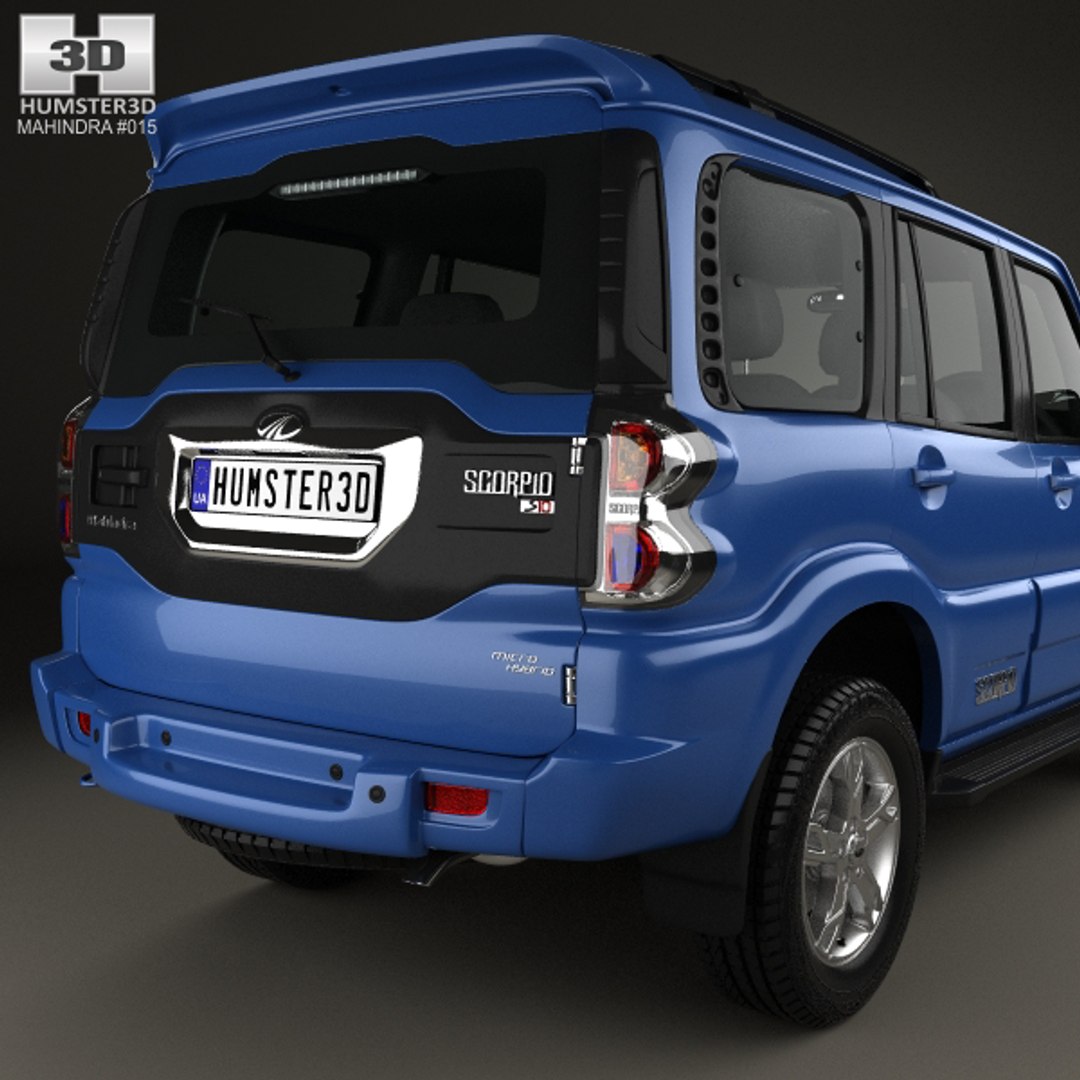 Mahindra Scorpio 2015 3D Model - TurboSquid 1259622