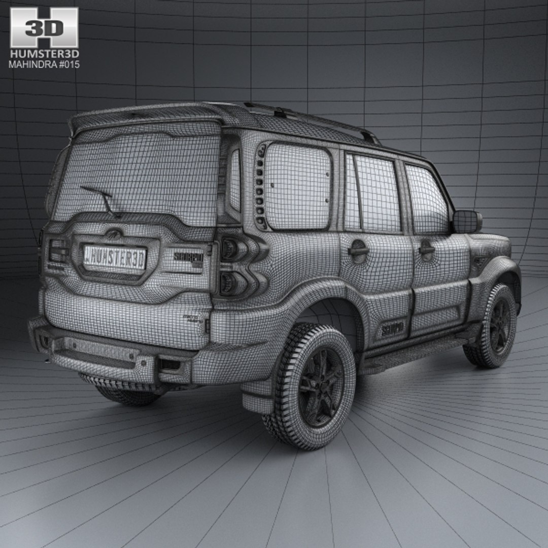 Mahindra Scorpio 2015 3D Model - TurboSquid 1259622