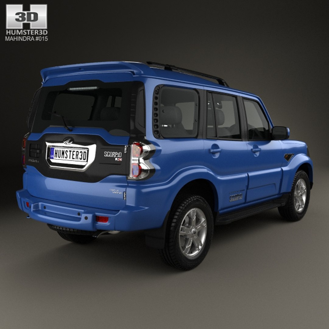 Mahindra Scorpio 2015 3D Model - TurboSquid 1259622