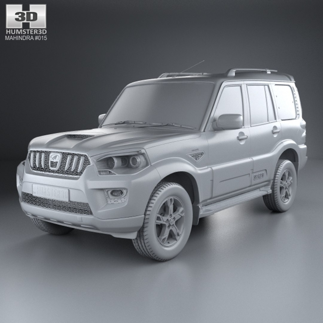 Mahindra Scorpio 2015 3D Model - TurboSquid 1259622