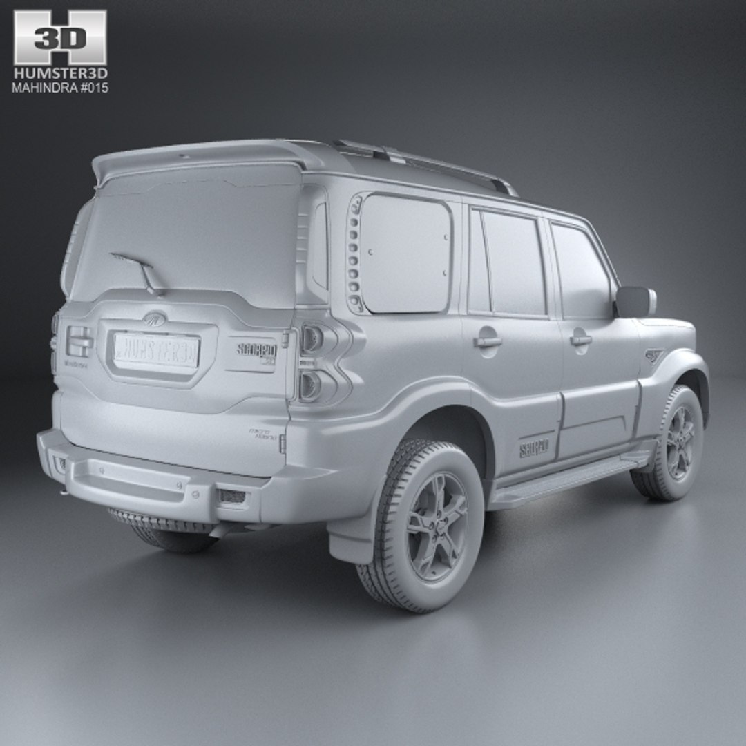 Mahindra Scorpio 2015 3D Model - TurboSquid 1259622