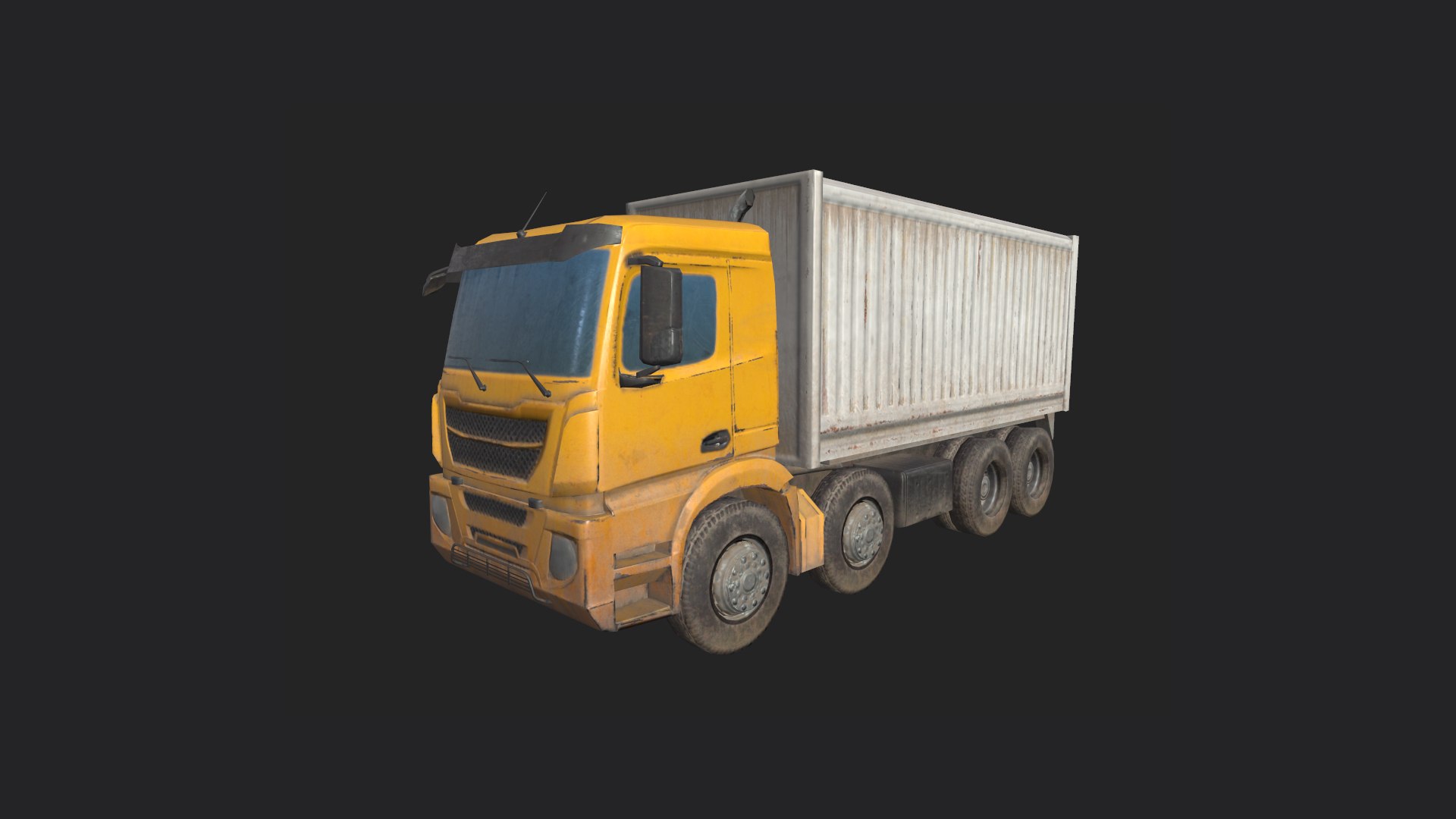LKW 3D-Modell 001 3D-Modell - TurboSquid 2444976