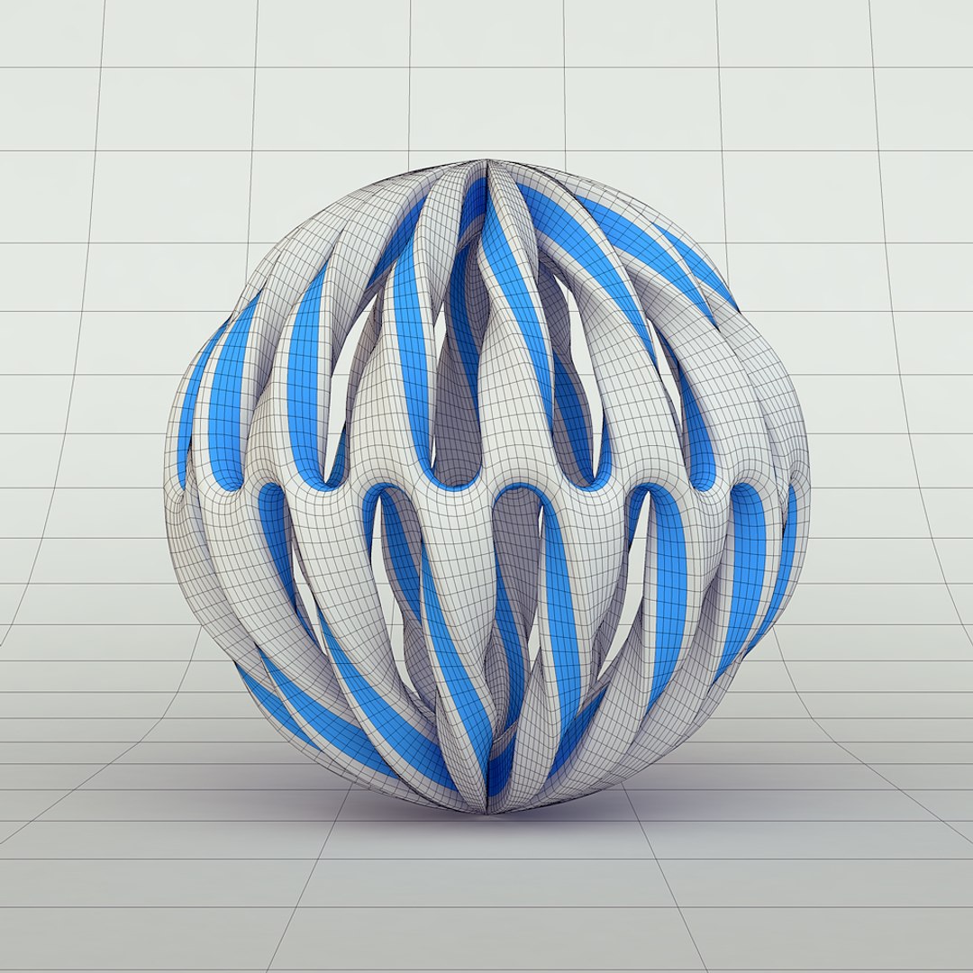 3D abstract sphere - TurboSquid 1747099