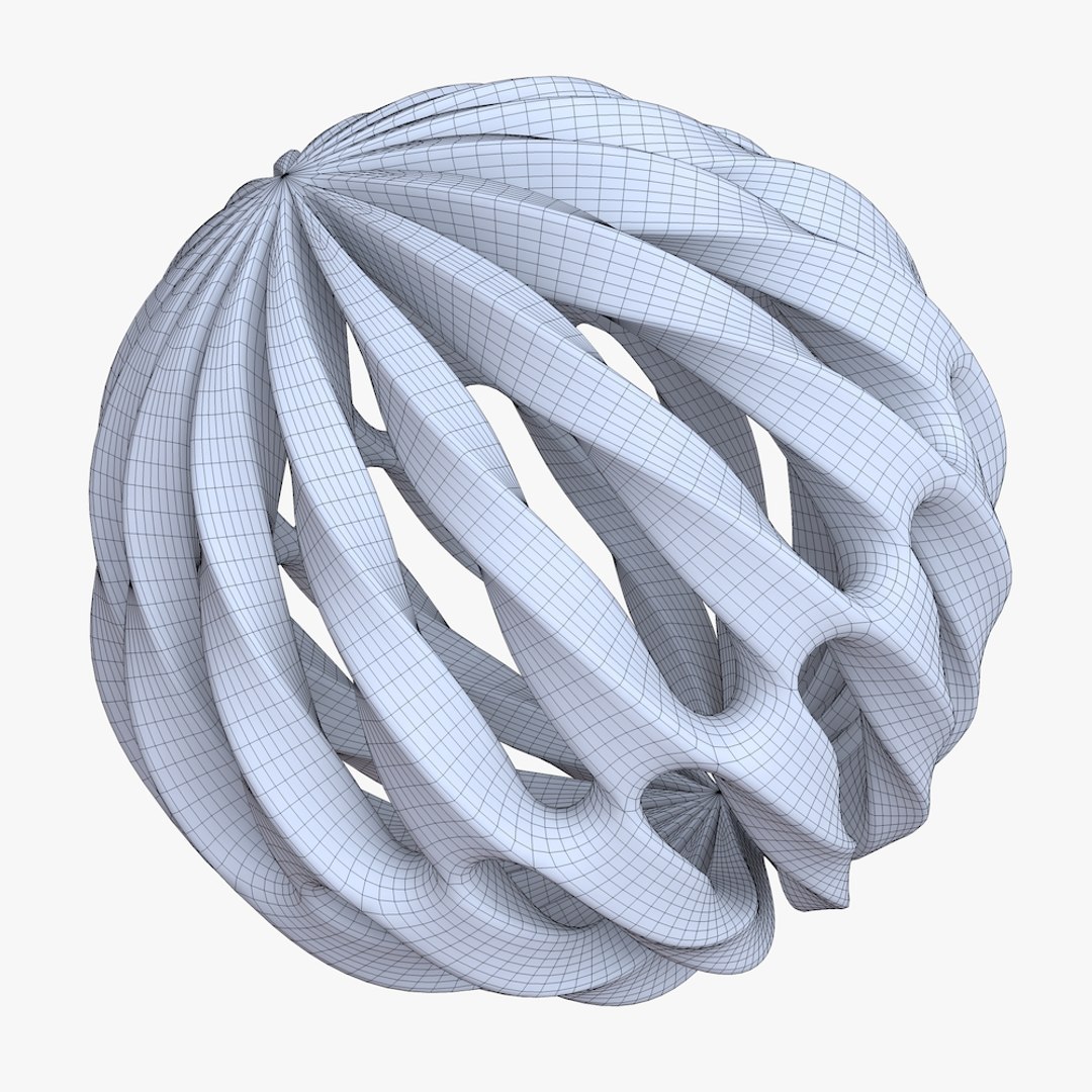 3D abstract sphere - TurboSquid 1747099