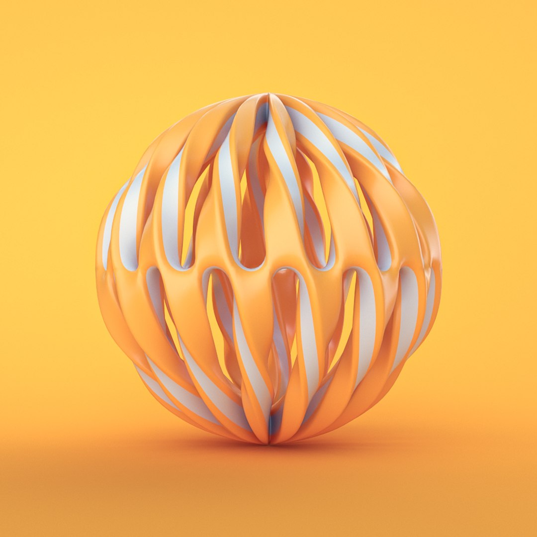 3D Abstract Sphere - TurboSquid 1747099