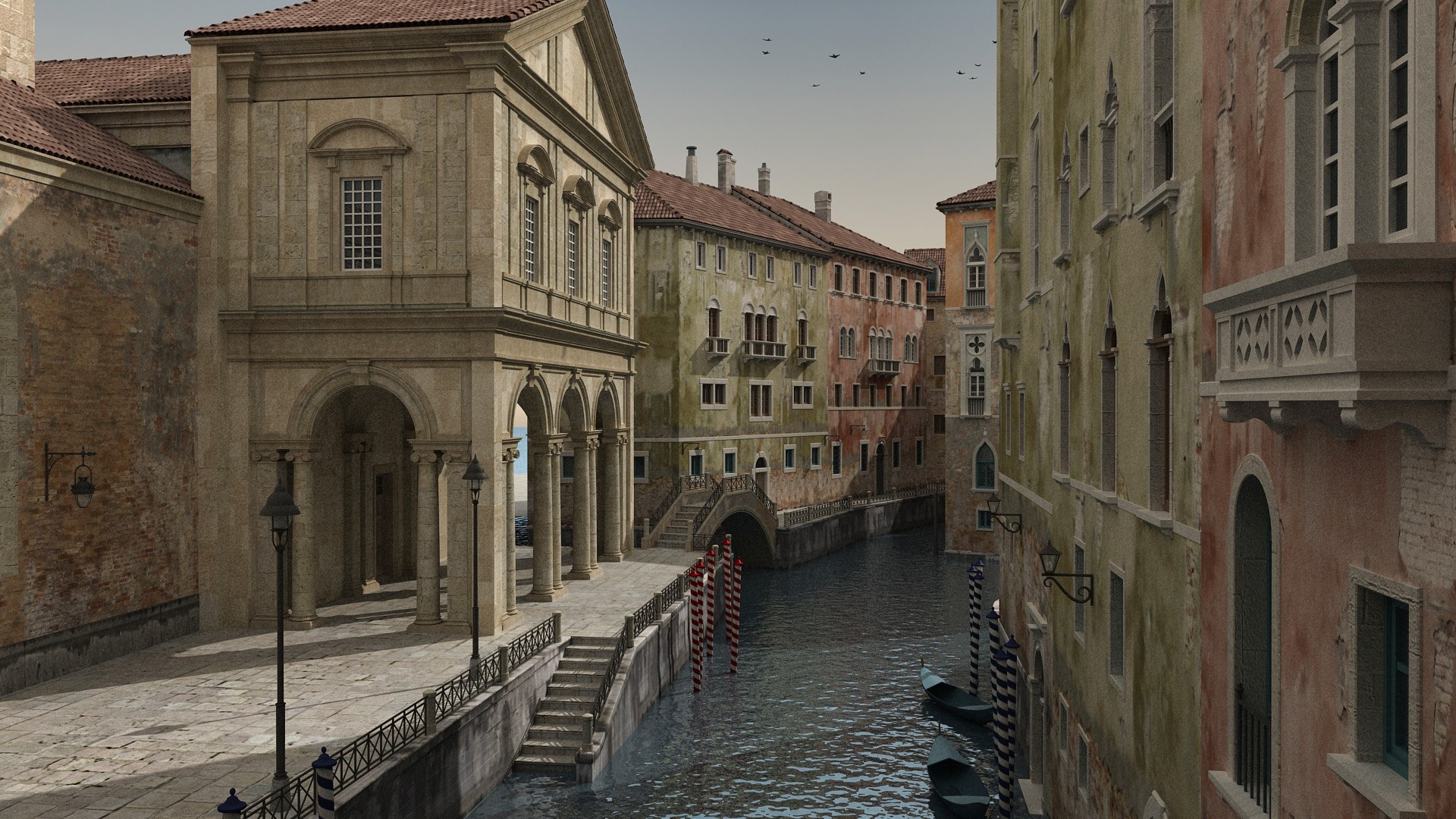 3D Venice Scene 06 model - TurboSquid 2169803