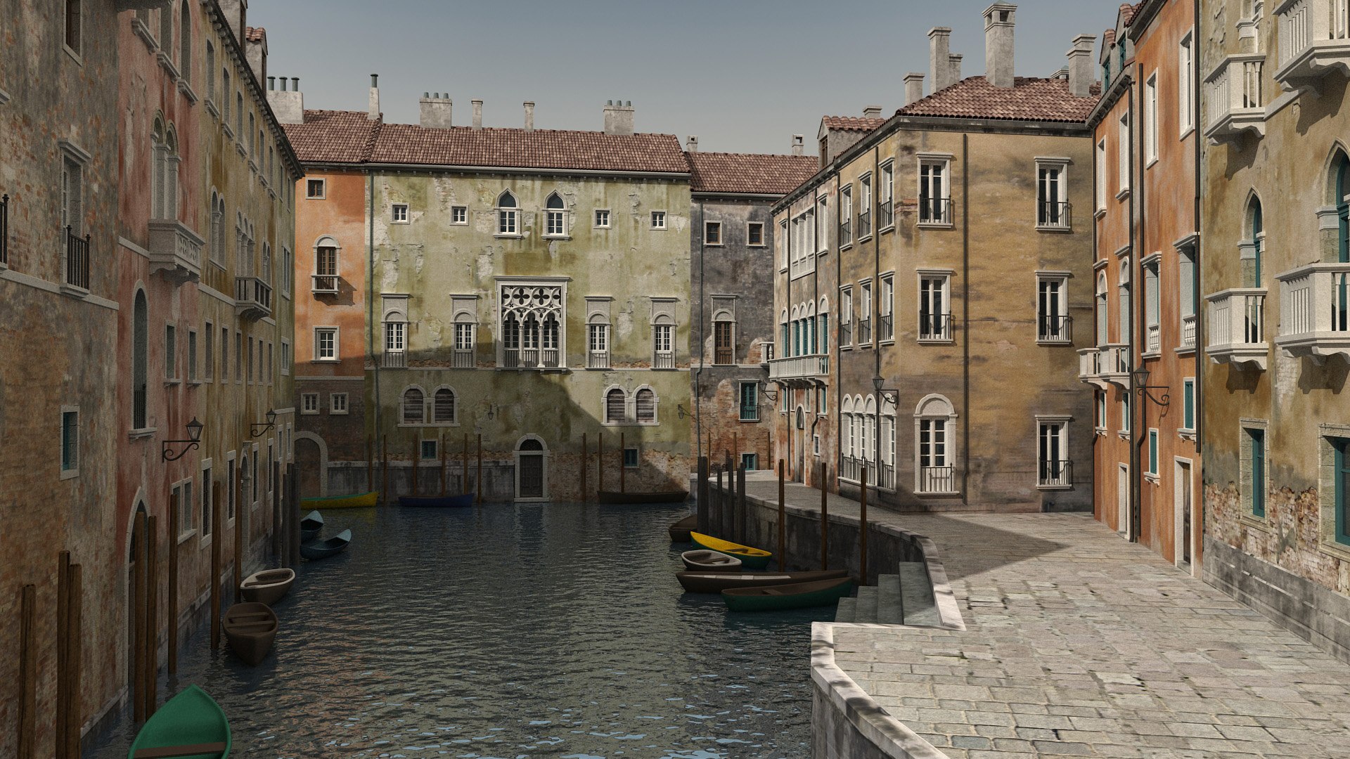 3D Venice Scene 06 model - TurboSquid 2169803