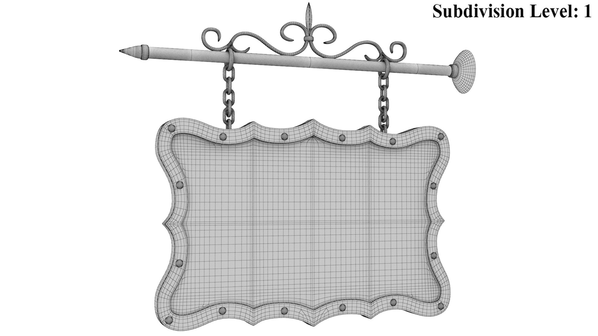 3D Real Bar Sign Model - TurboSquid 1614974