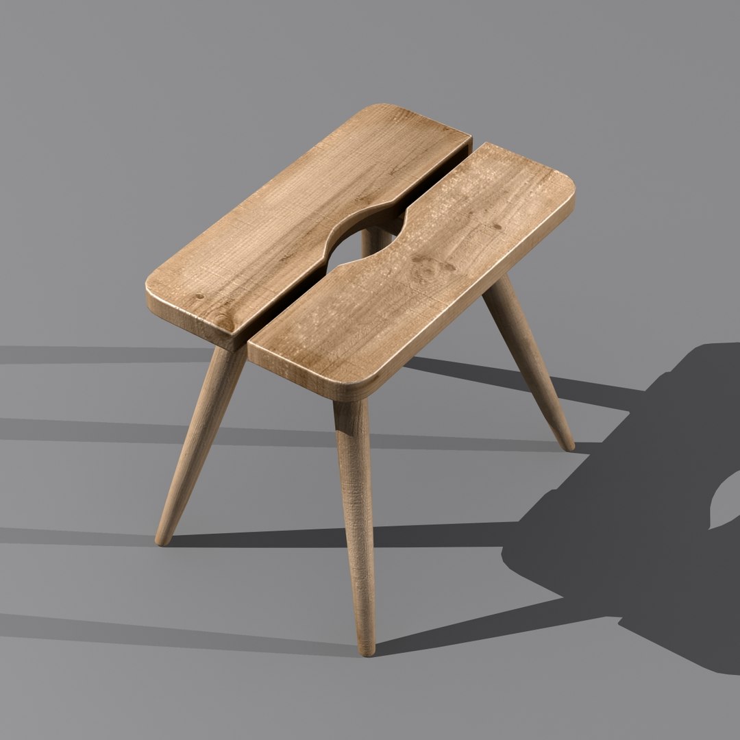 Stool Bunkers Model - TurboSquid 1415604