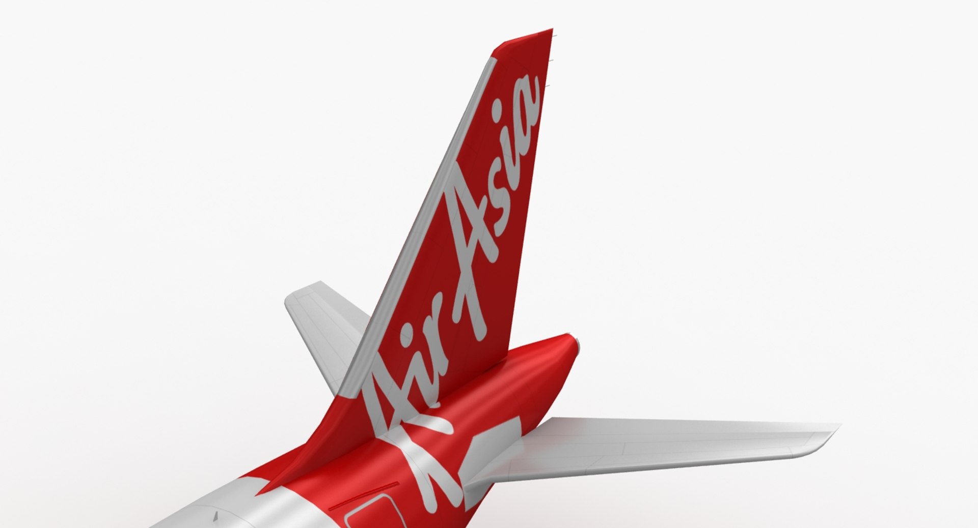 airbus a320 airasia animation 3d max