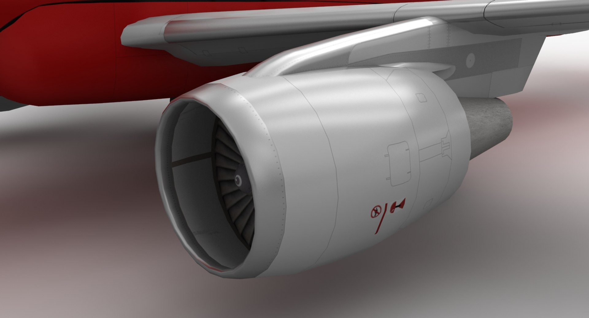 airbus a320 airasia animation 3d max