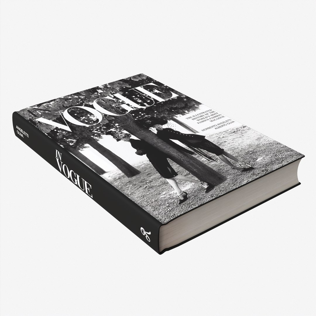 3D Book VOGUE Magazine Low-poly - TurboSquid 2094223
