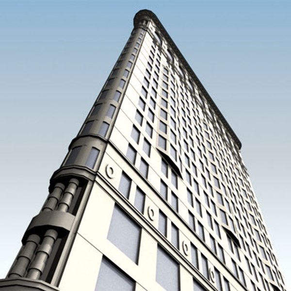 flatiron building 3d model