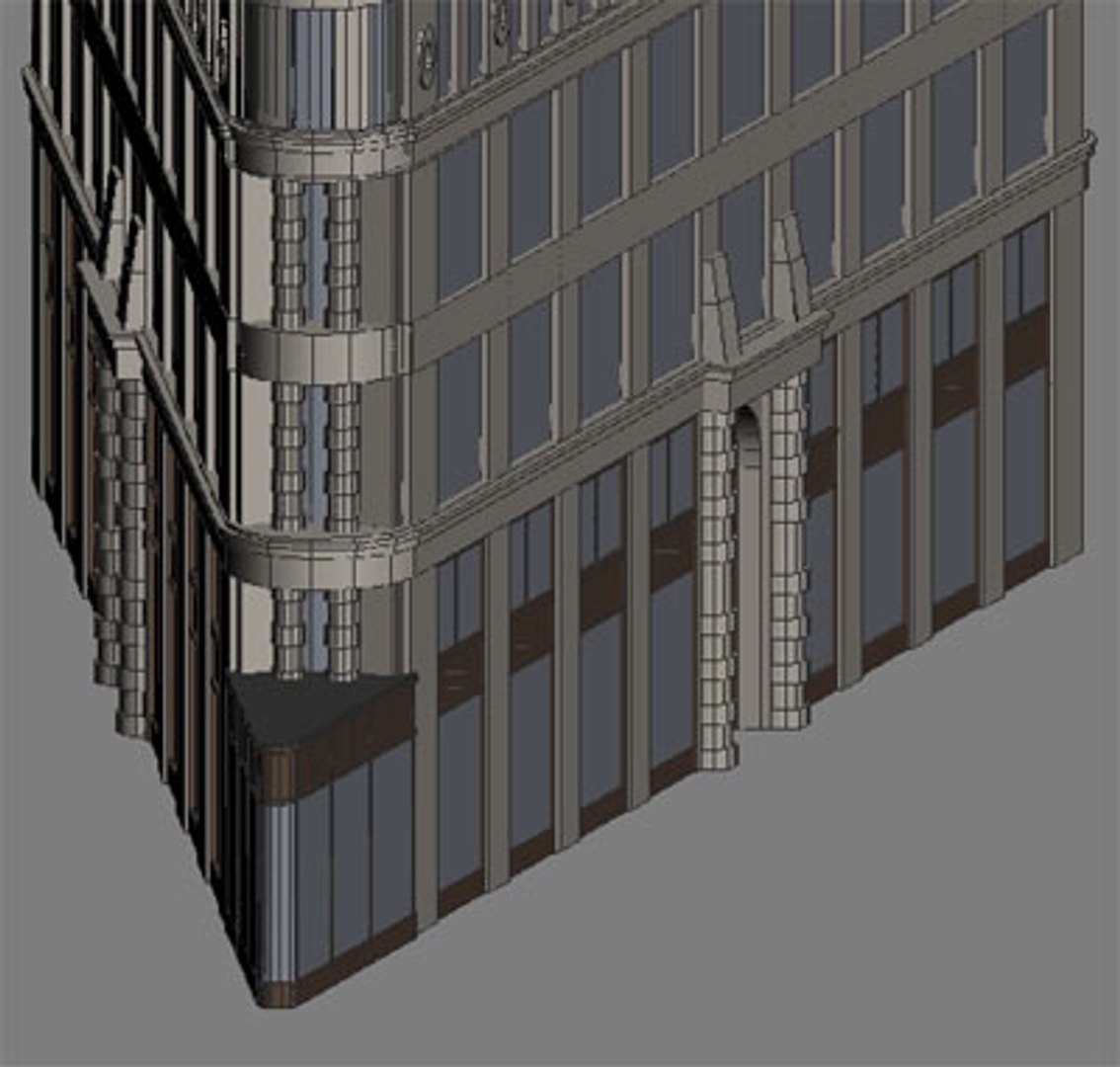 Flatiron Building 3d Model