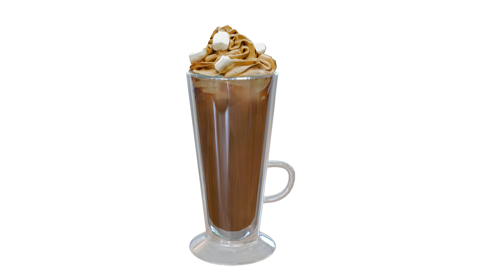 Double Hot Chocolate 3D Model - TurboSquid 1783978