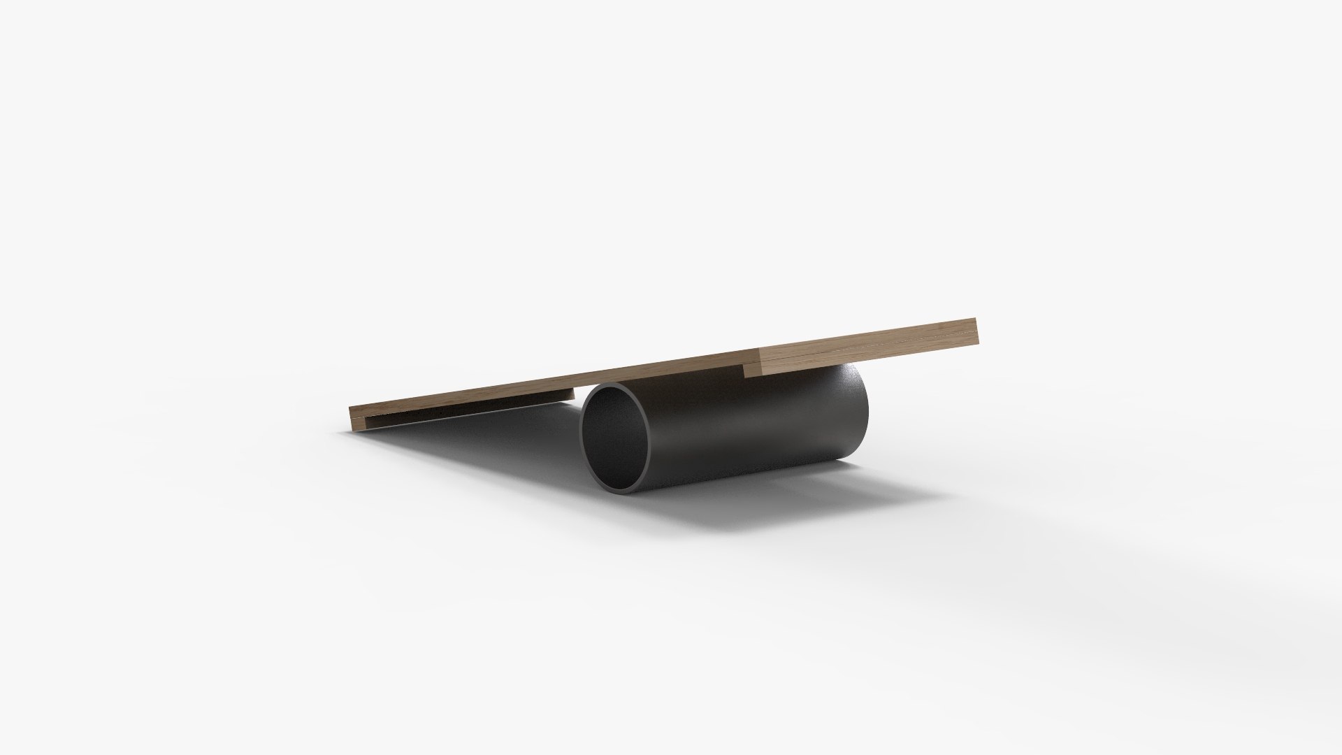 3D Balance Board and Roller model - TurboSquid 1992758