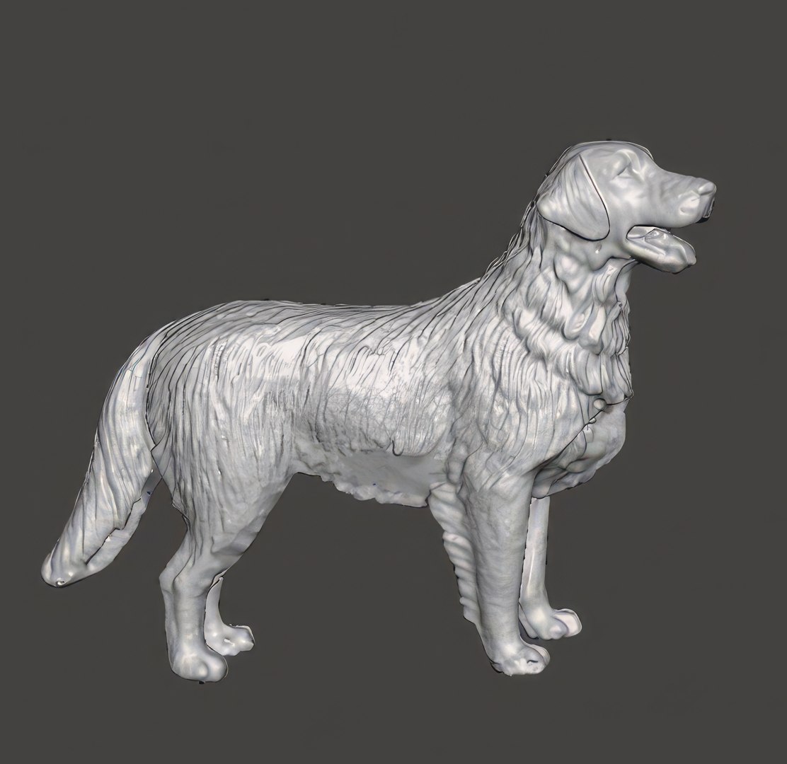 Golden Retriever Dog 3D Model 3D Model - TurboSquid 2186057