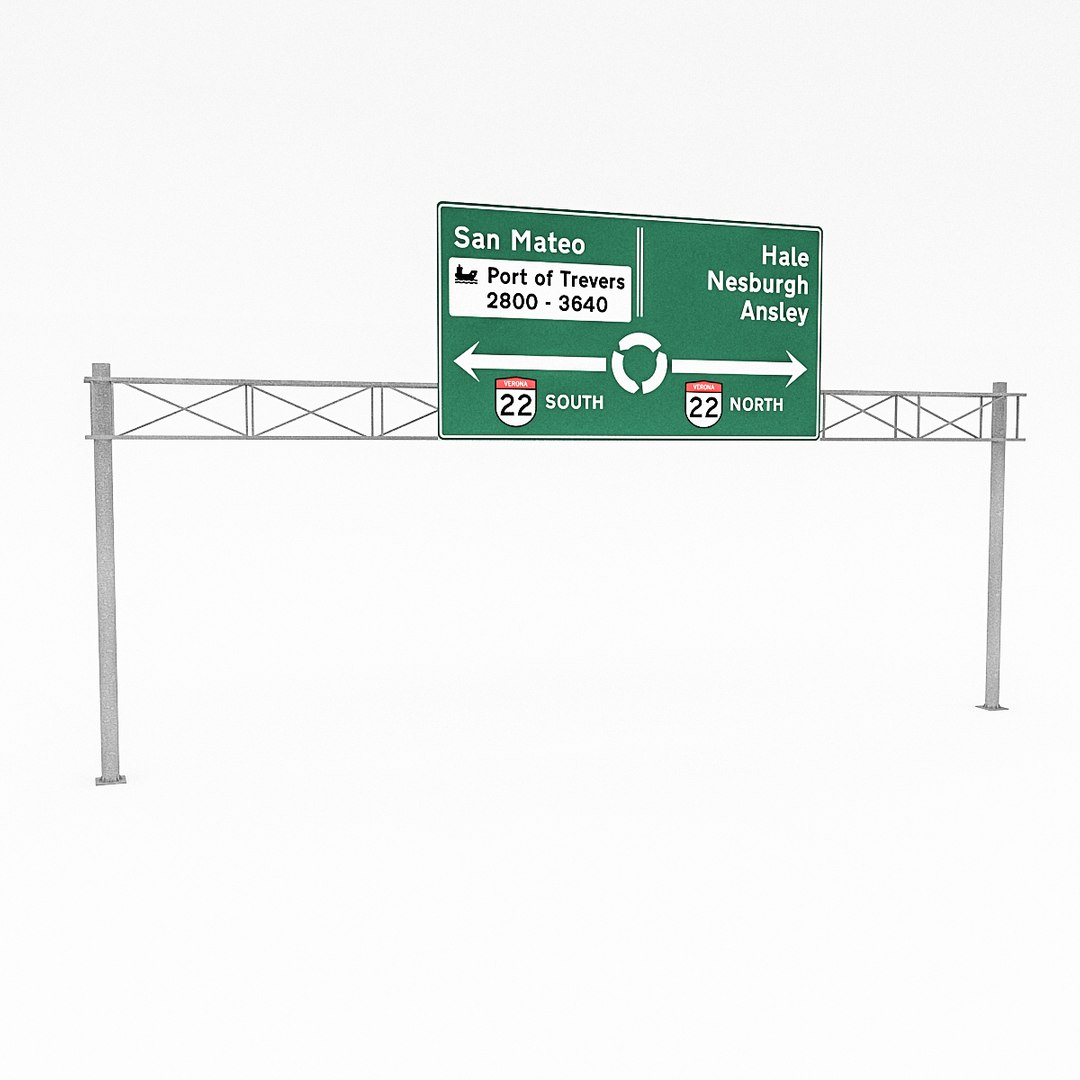 3D Traffic Signs - TurboSquid 1541350