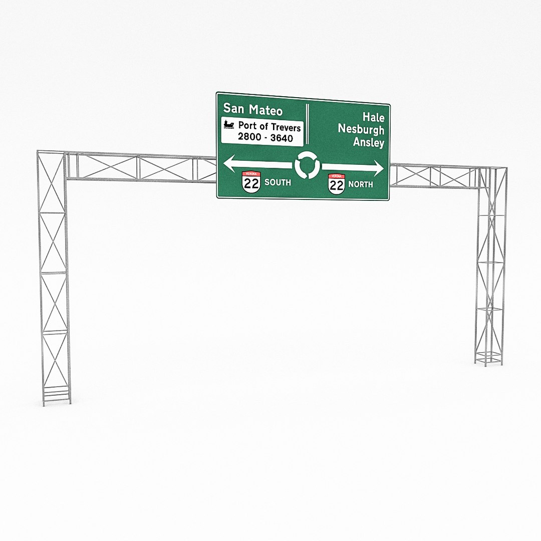 3D Traffic Signs - TurboSquid 1541350
