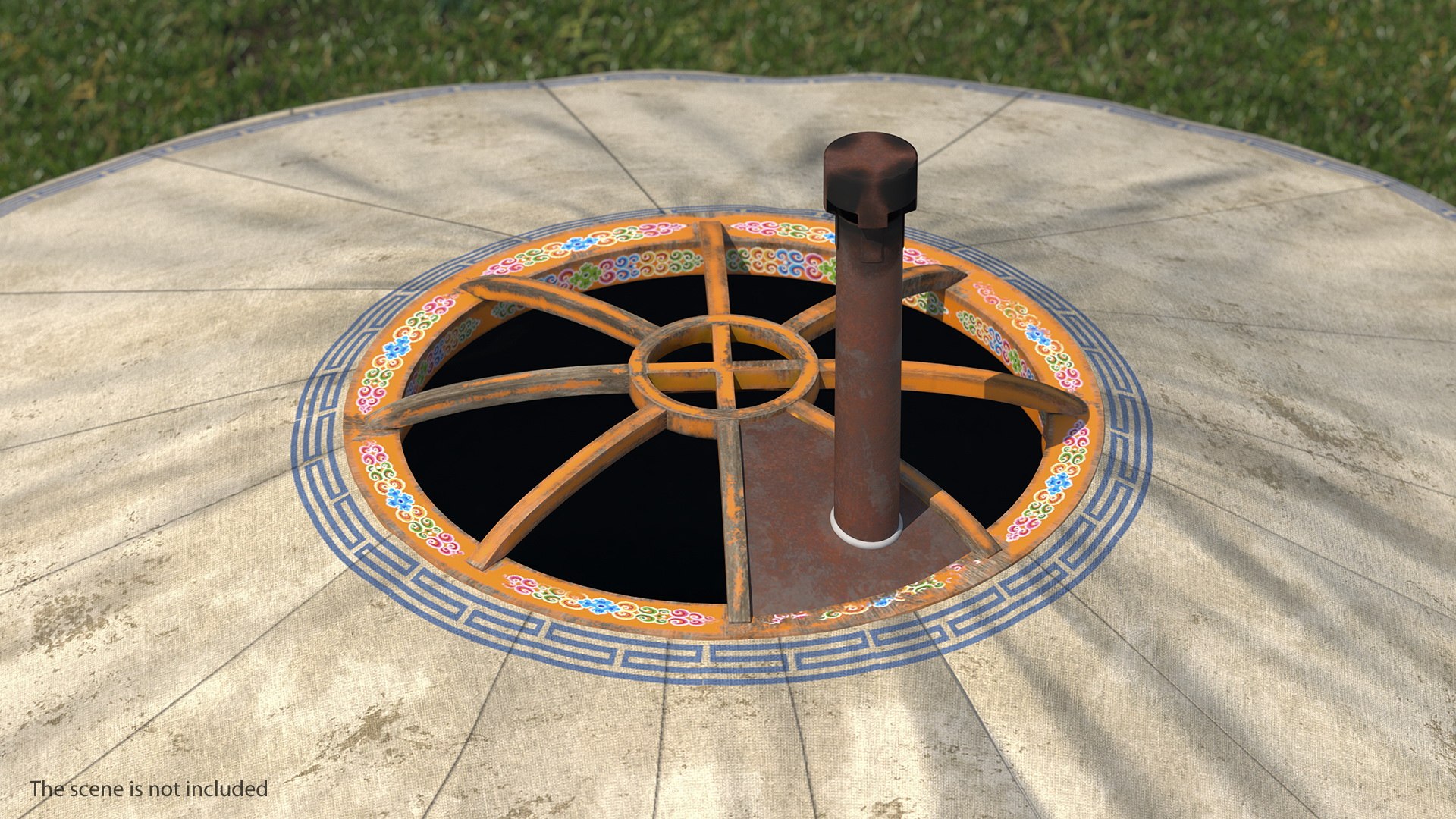 Traditional Mongolian Yurt Mongolia 3D Model - TurboSquid 1443450