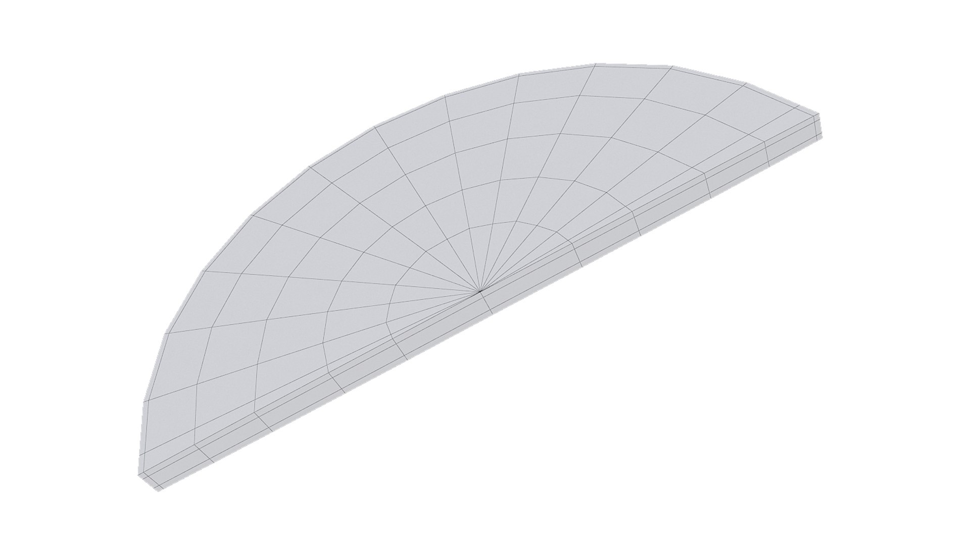 Lemon Round Slice Half 2 Model - TurboSquid 1899826