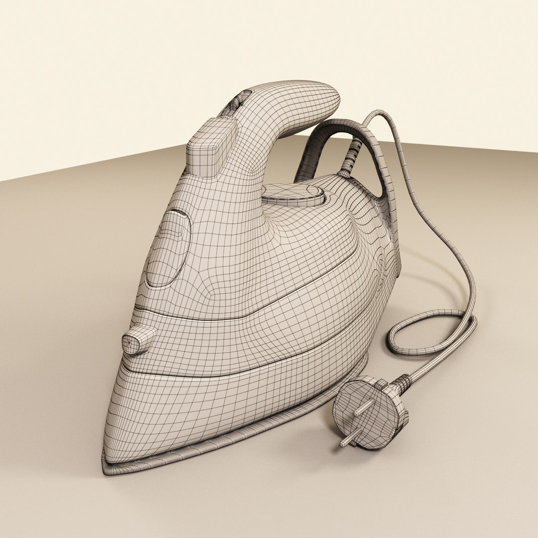 3D Clothes Iron - TurboSquid 1611184