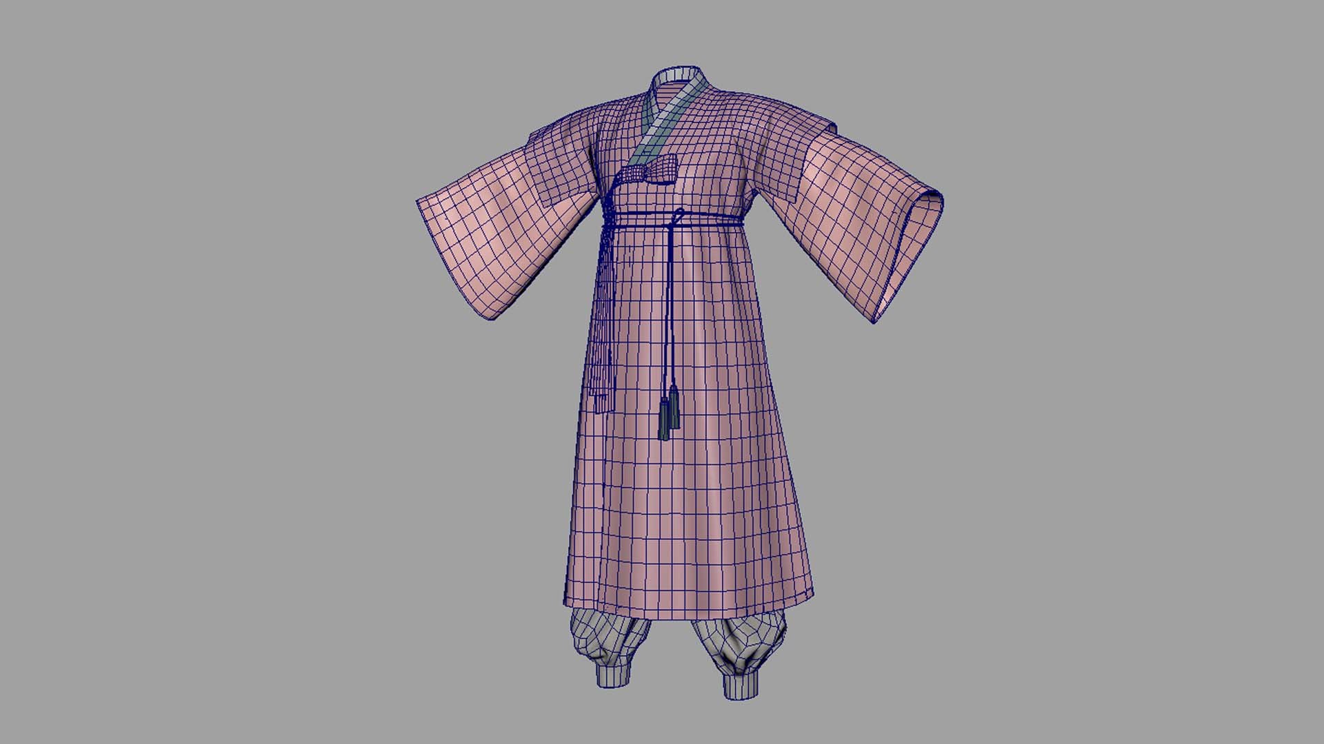 Hanbok Korea Clothing For Men 3D Model - TurboSquid 1976526