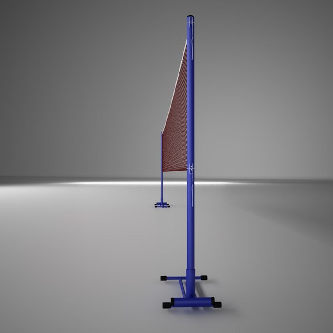 3dsmax Badminton Net