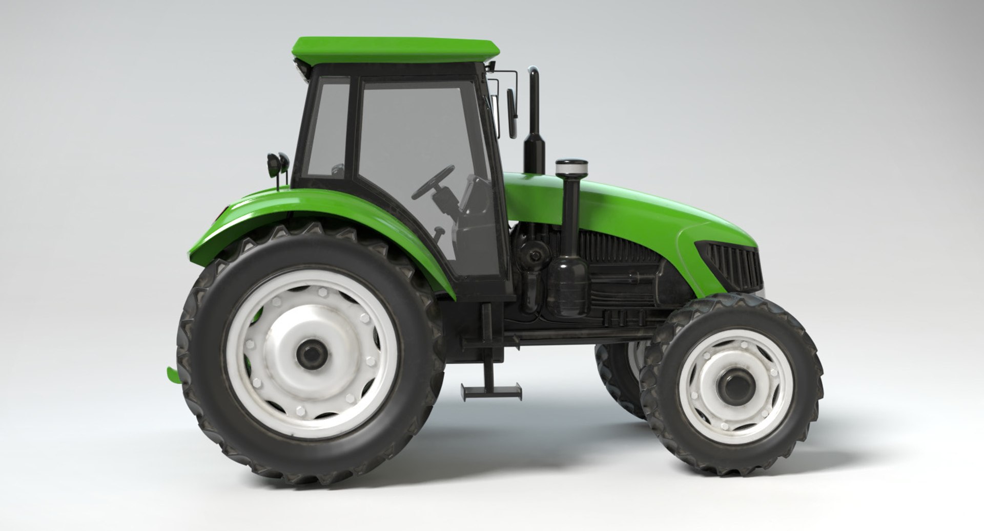 Generic Farmers Tractor Hq 3D Model - TurboSquid 1504999
