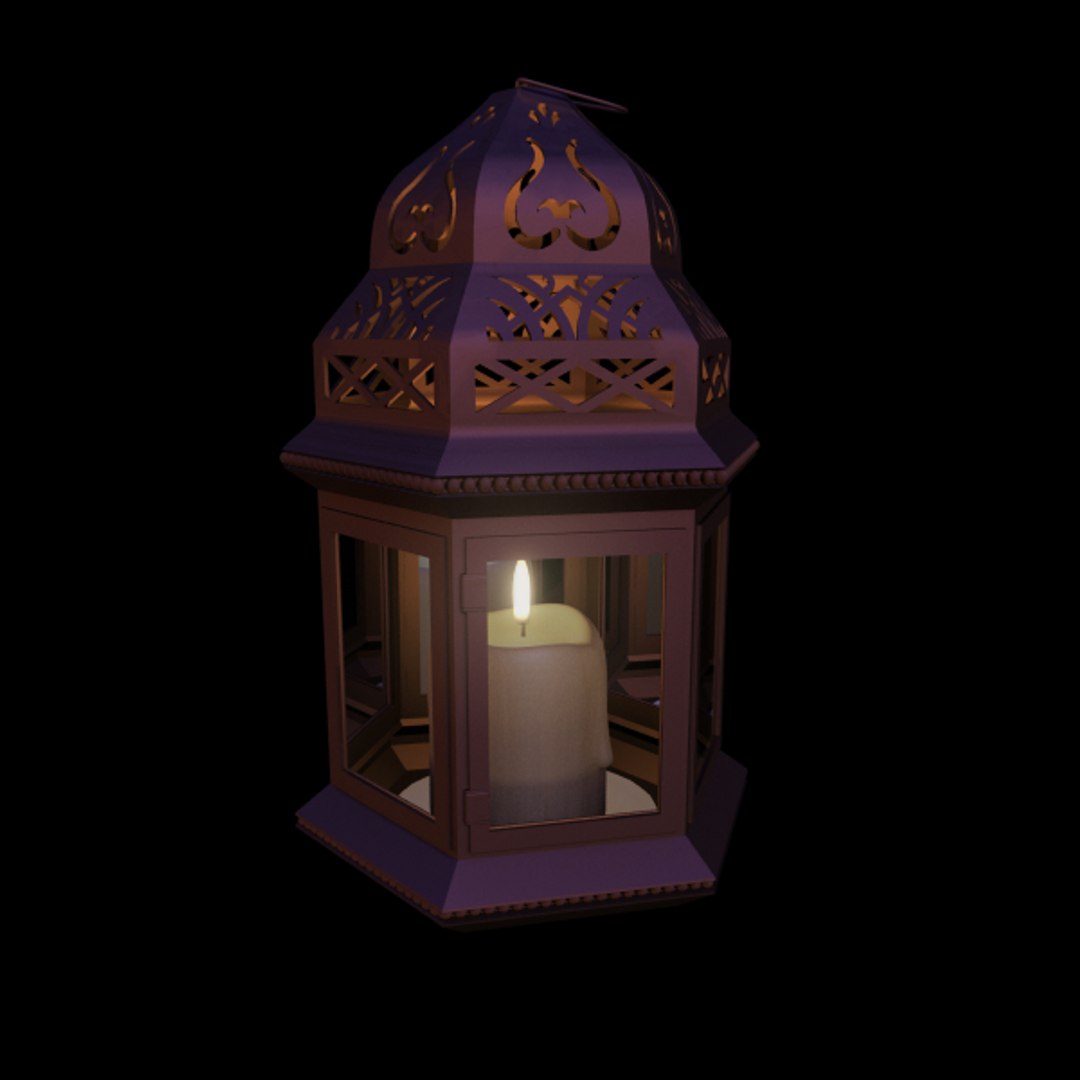 3d Moroccan Lamp