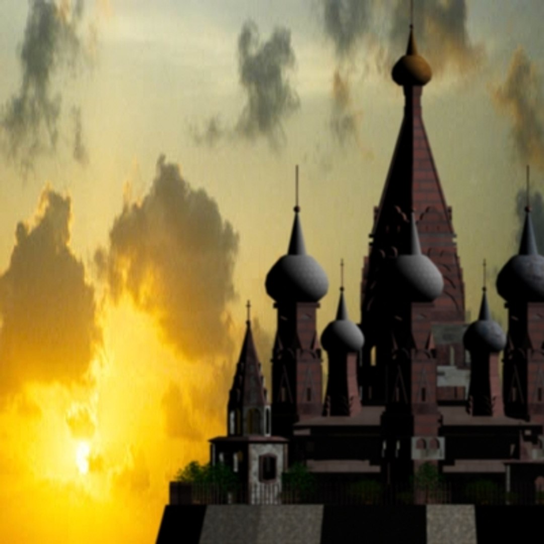 Church Moscow Kremlin 3d Model