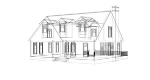 Colonial House SketchUp Models for Download | TurboSquid