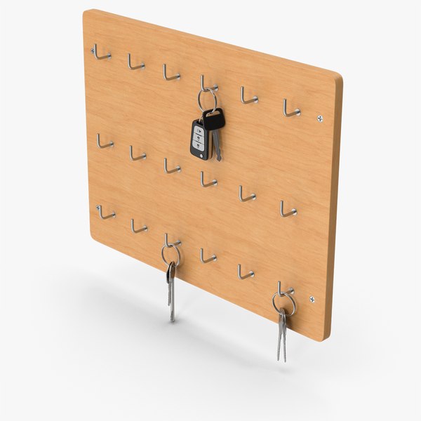 Wall Key Hanger 3D Models for Download | TurboSquid