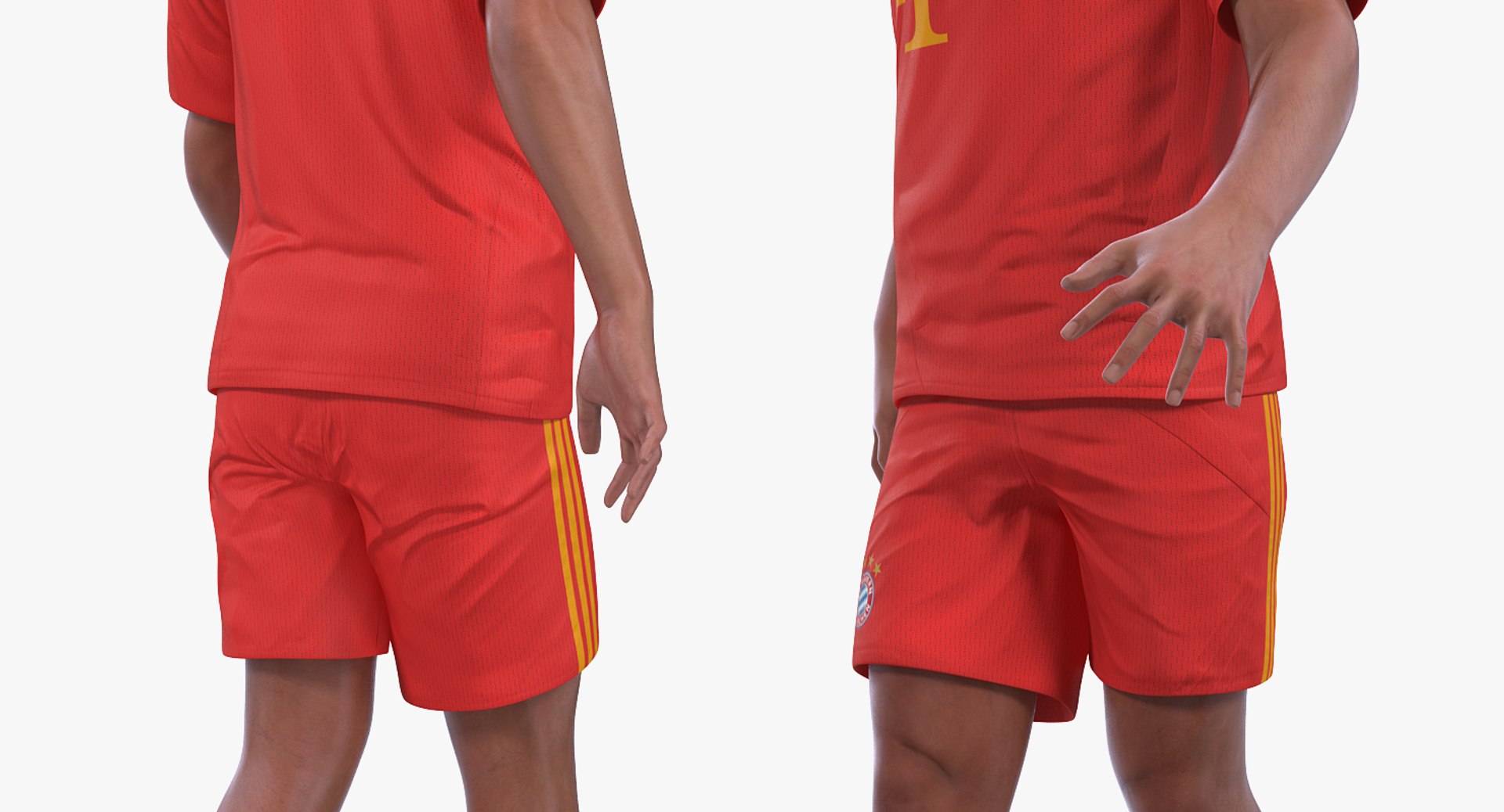 3D Soccer Football Player Bayern Model - TurboSquid 1326174
