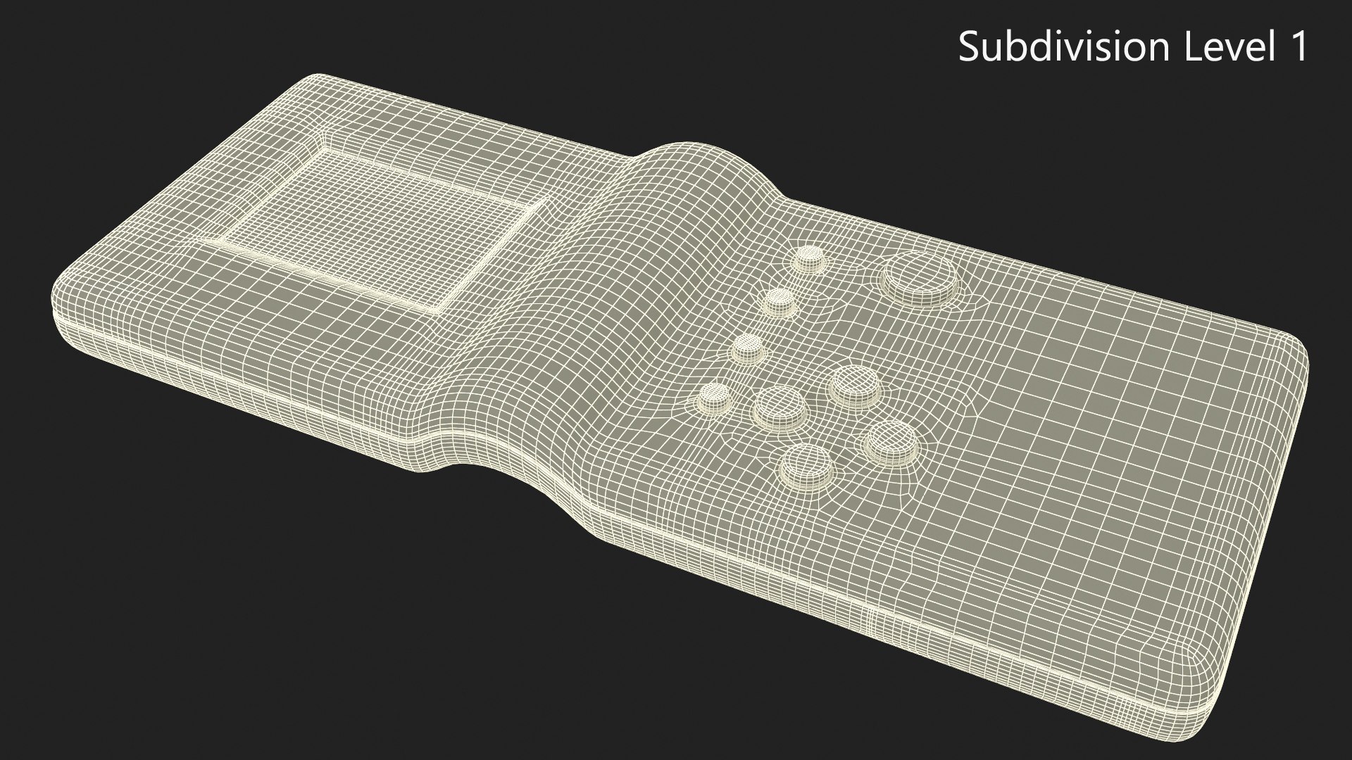 3D Model Brick Game Tetris Black - TurboSquid 2100906