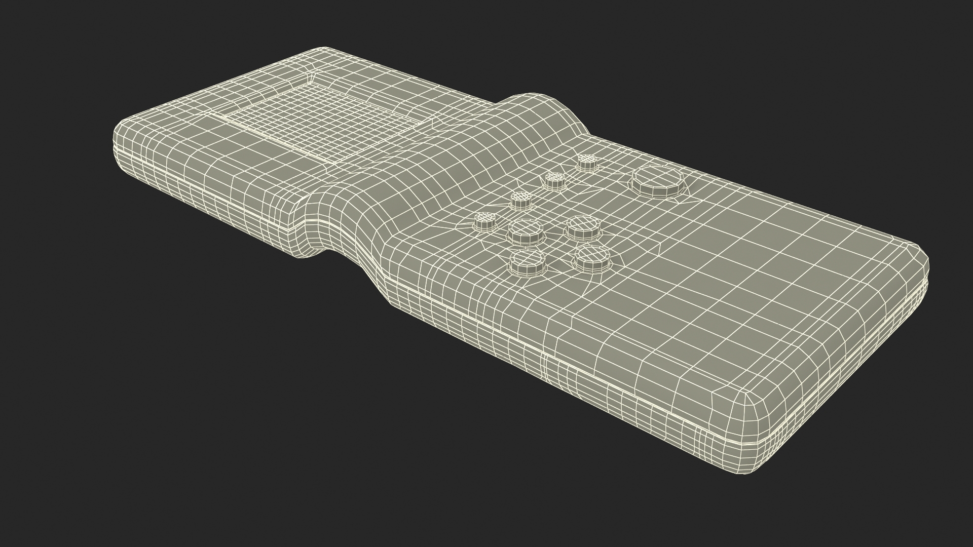 3D Model Brick Game Tetris Black - TurboSquid 2100906