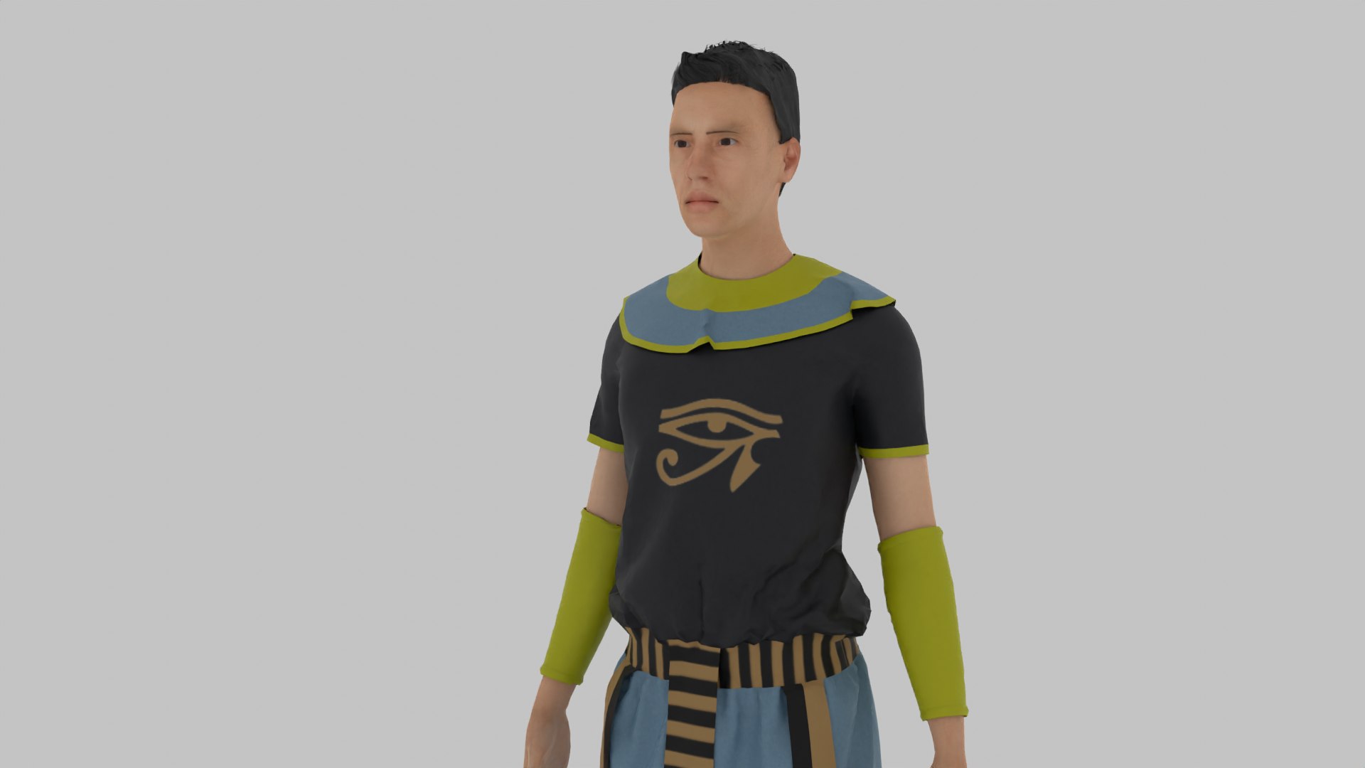 Ancient Egypt Character Model - TurboSquid 1971457