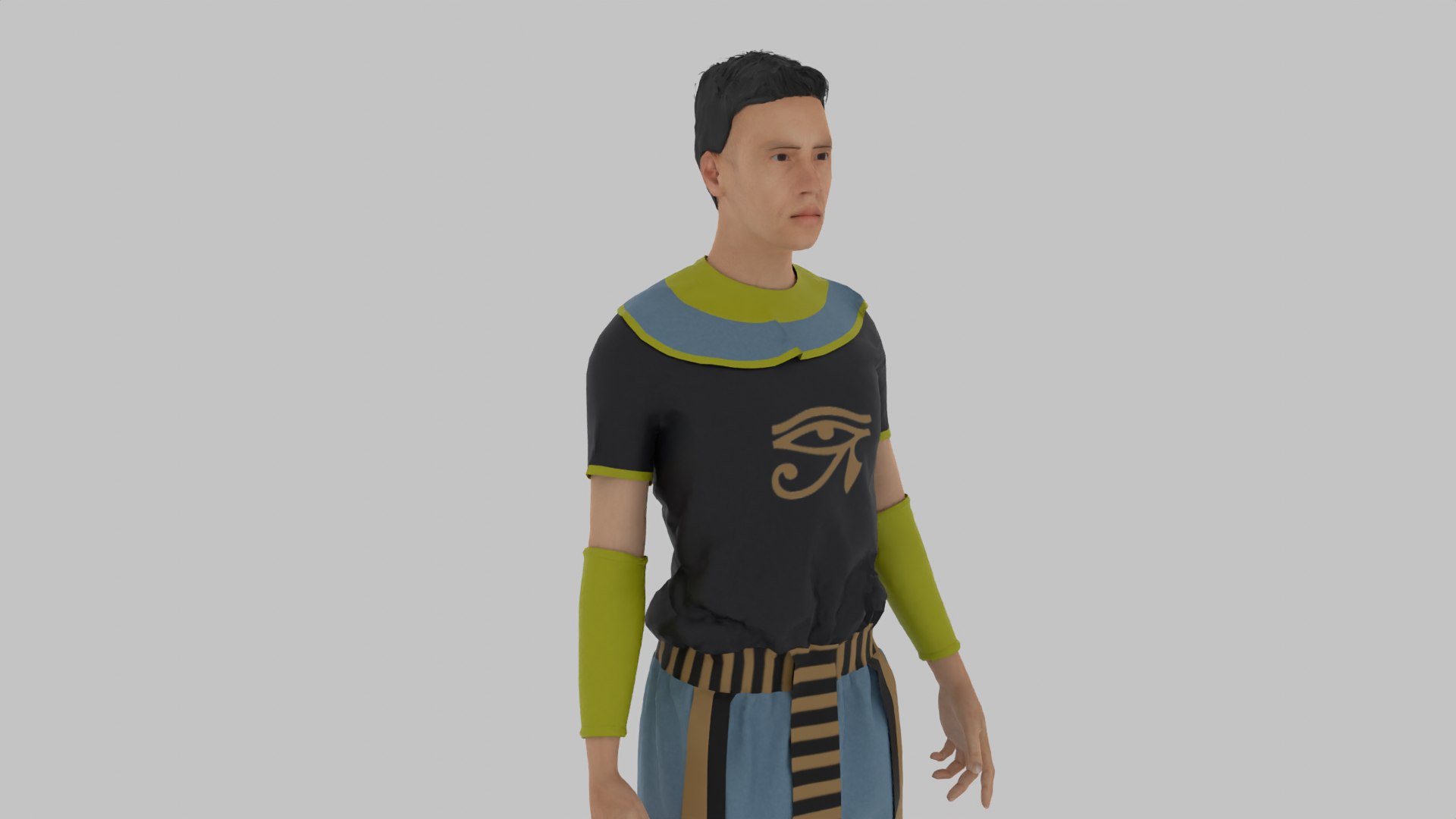 Ancient Egypt Character Model - TurboSquid 1971457