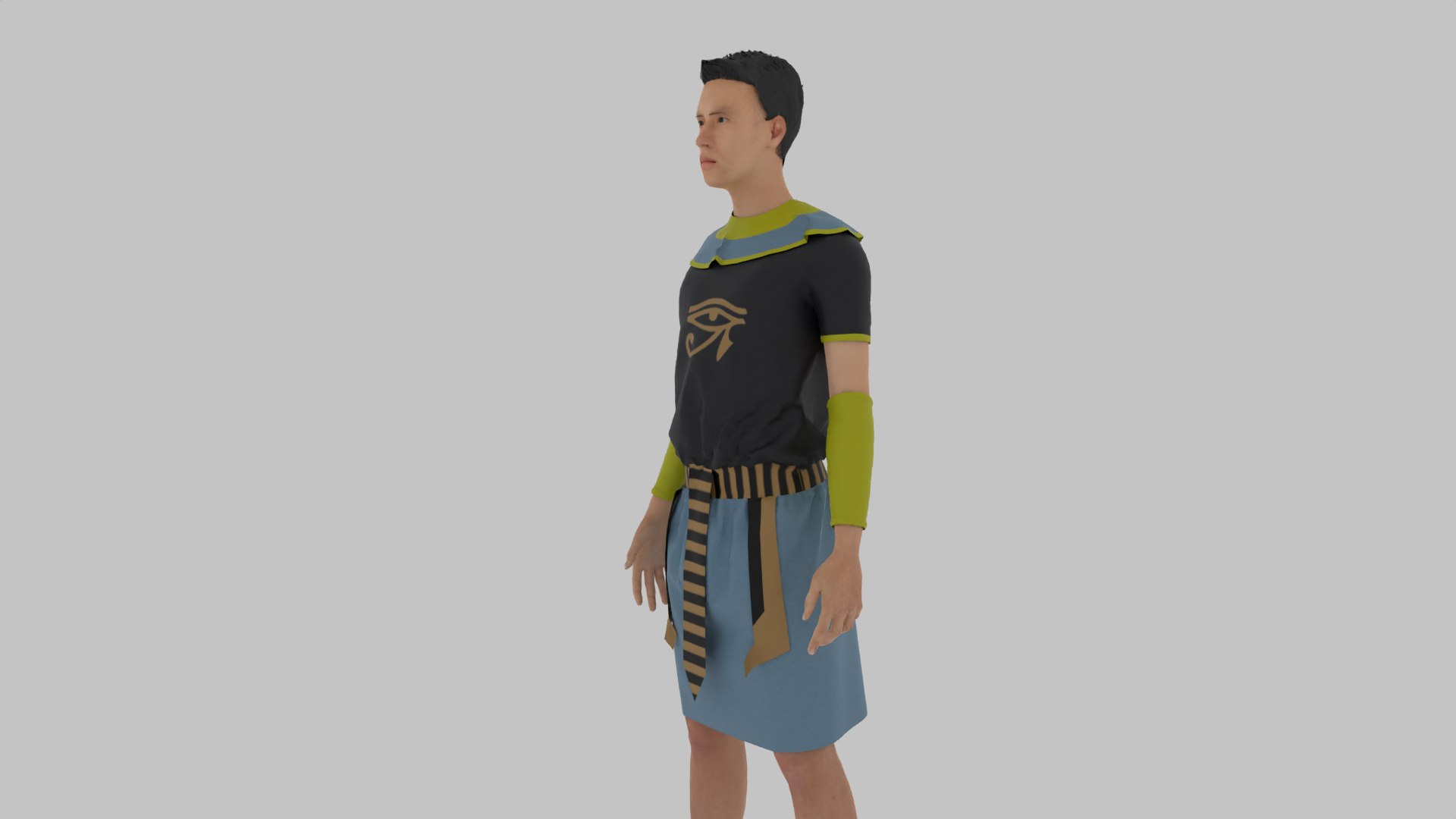 Ancient Egypt Character Model - TurboSquid 1971457