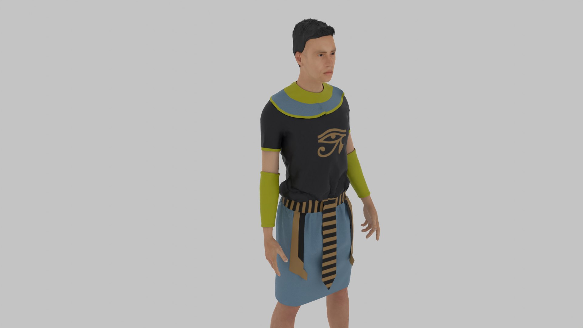 Ancient Egypt Character Model - TurboSquid 1971457